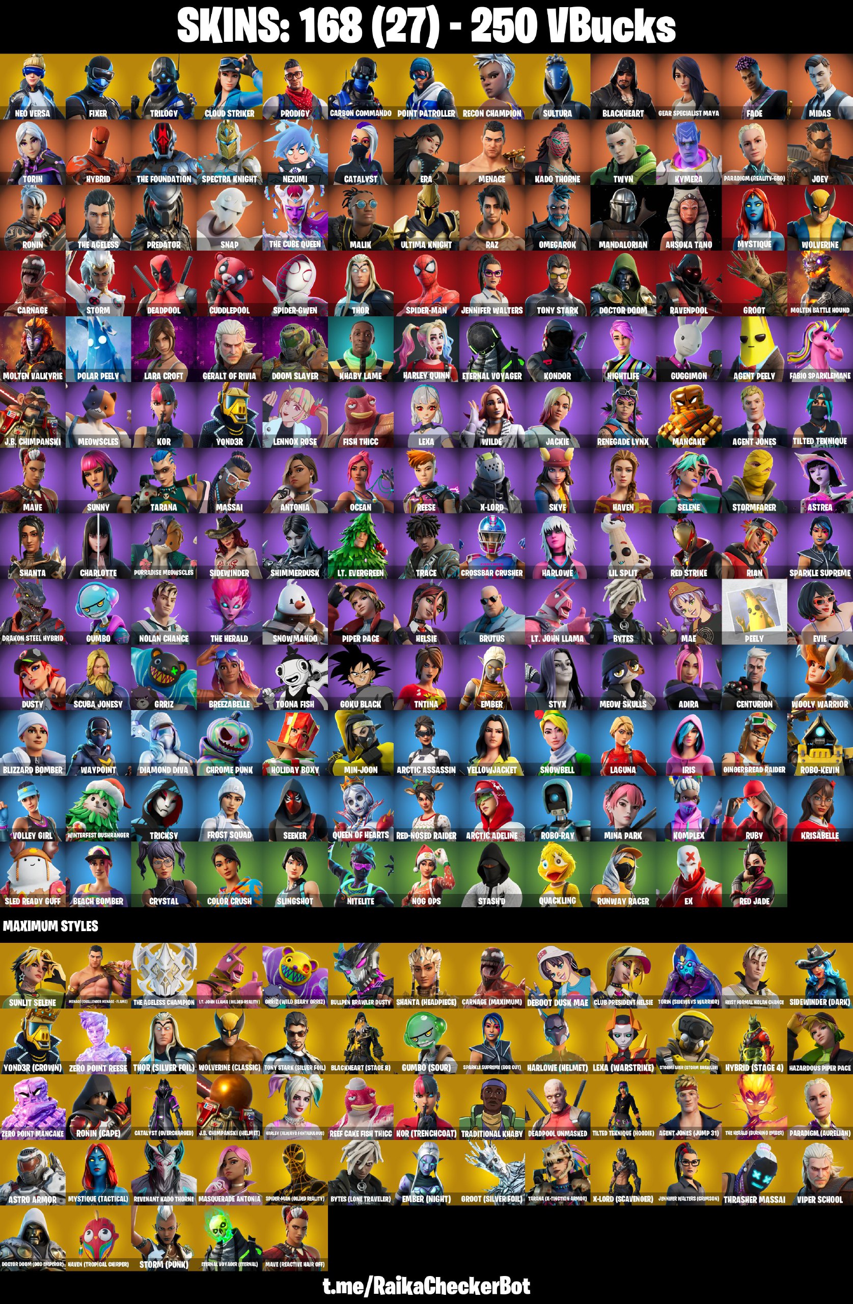 [PC/PSN/XBOX] FA 168 skins | Neo Versa | Fixer | Trilogy | Cloud Striker | Prodigy | Carbon ...