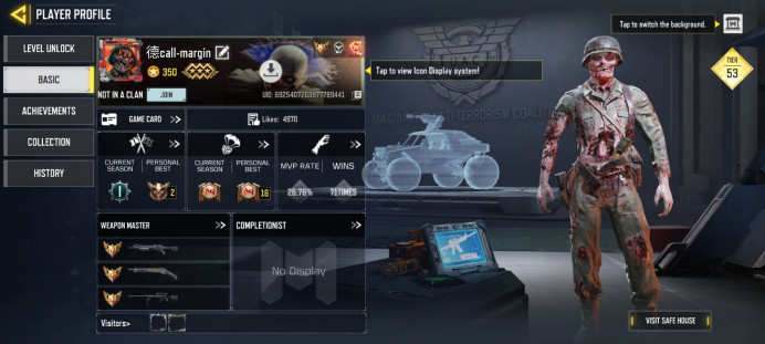 Level 350. (2 mythic, 6 legendary) Old account, just linked Activision ...