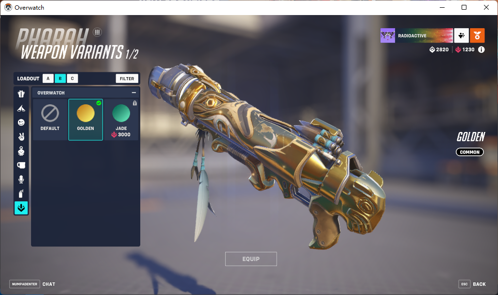 2 Gold Weapons / MERCY / Full Mail Access / see the picture / Please ...