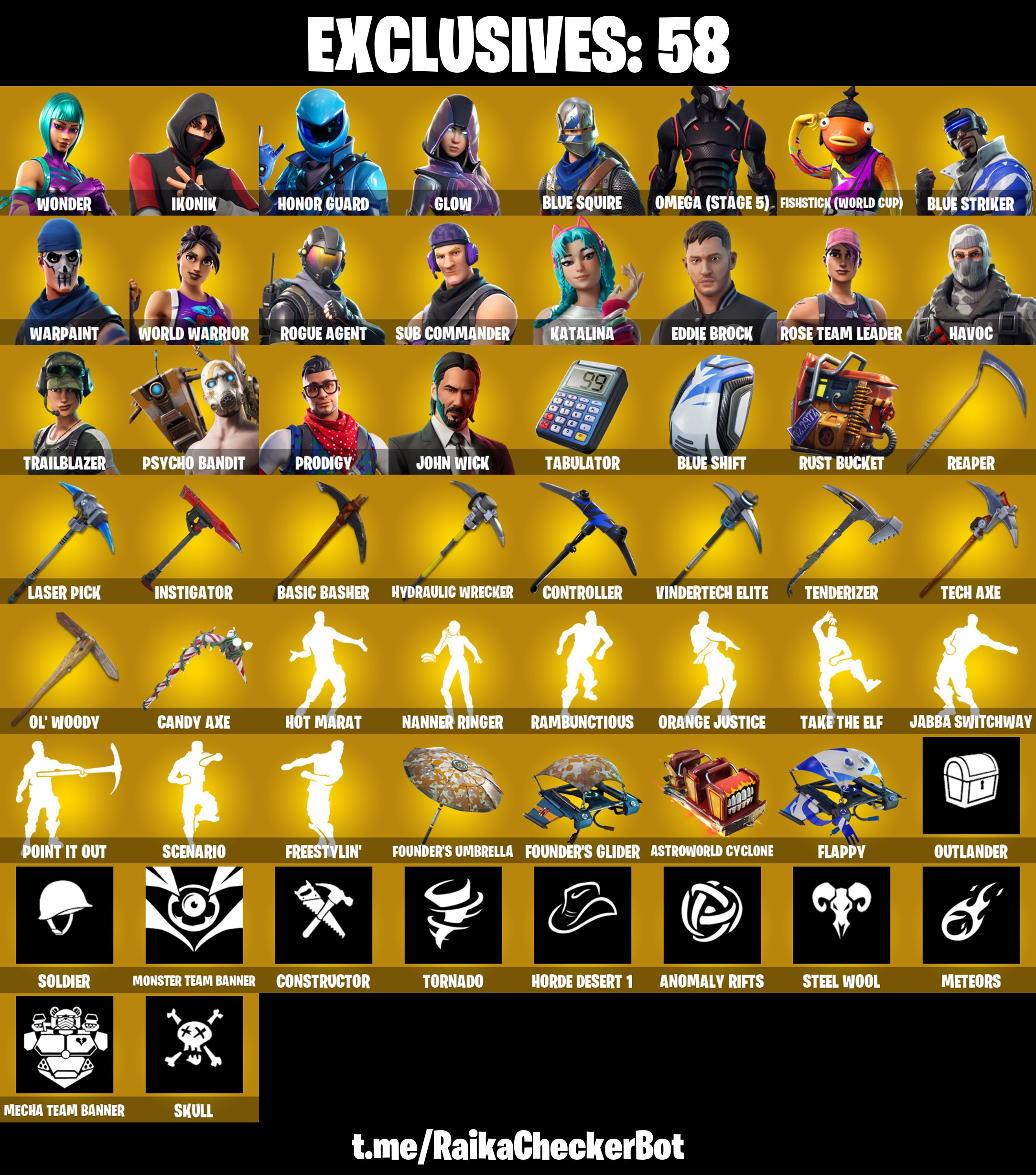 buy fortnite rare OG Fortnite account cheap vbucks exclusive the reaper ...