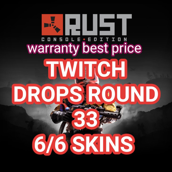 ROUND 33 TWITCH DROPS RUST - iGV