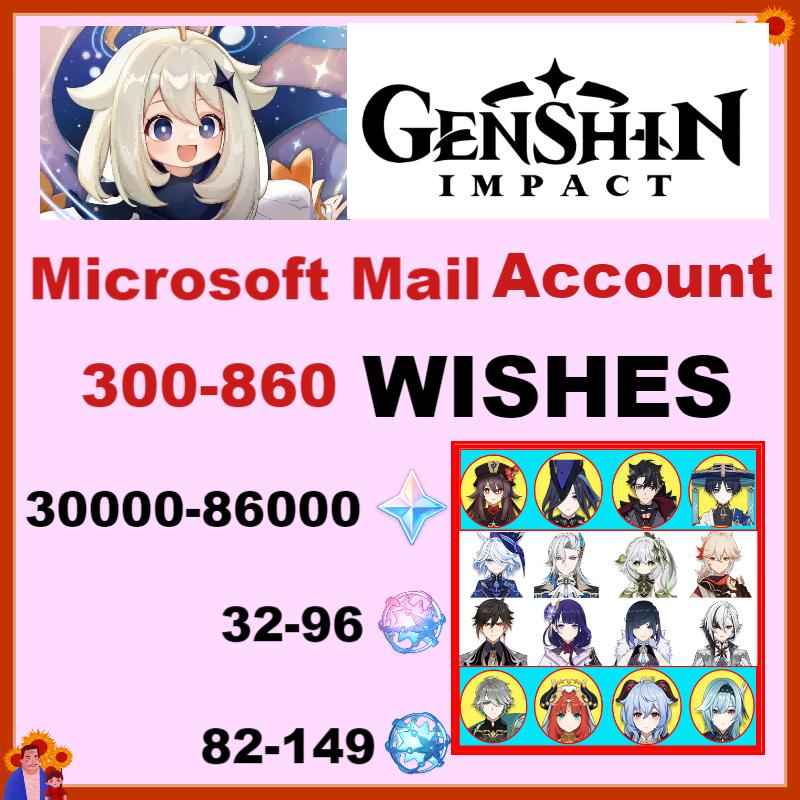 #3007//EU//Female/AR 51[480+Wishes//45216+Primogem,112+Acquaint Fate,55 ...