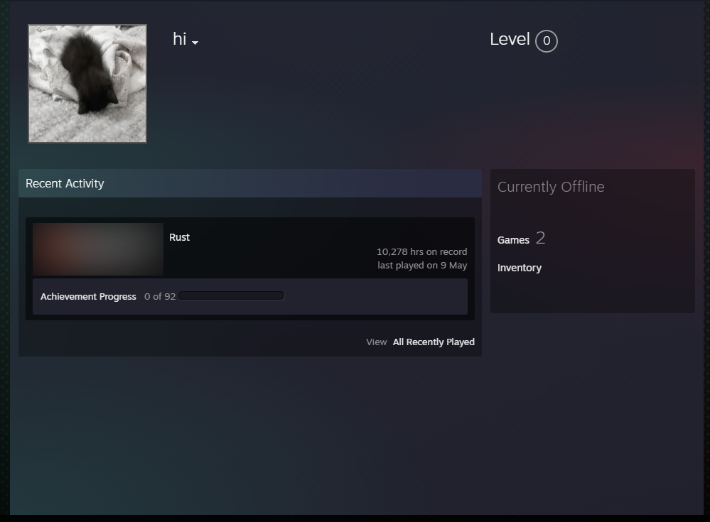 11461 hours Rust account | Full access | Region Free | No bans ...