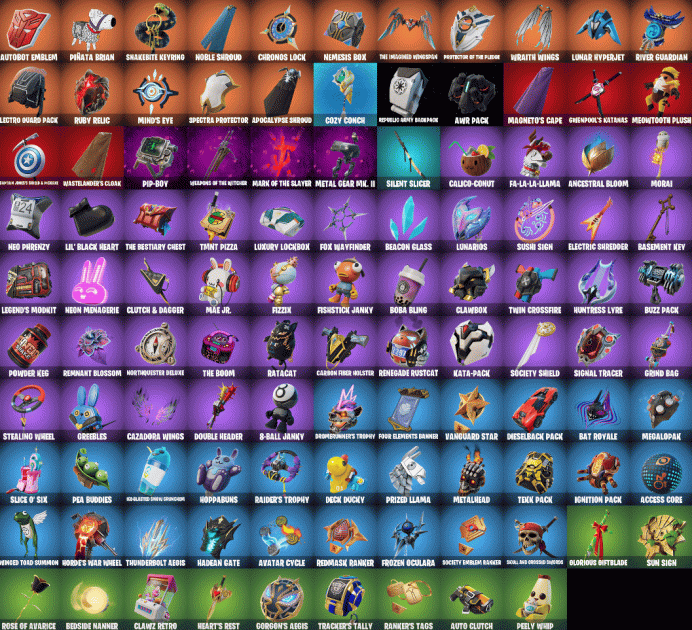 PC/PSN/XBOX/Nintendo | 79 skins | Neo Versa | Backlash | Get Griddy - iGV