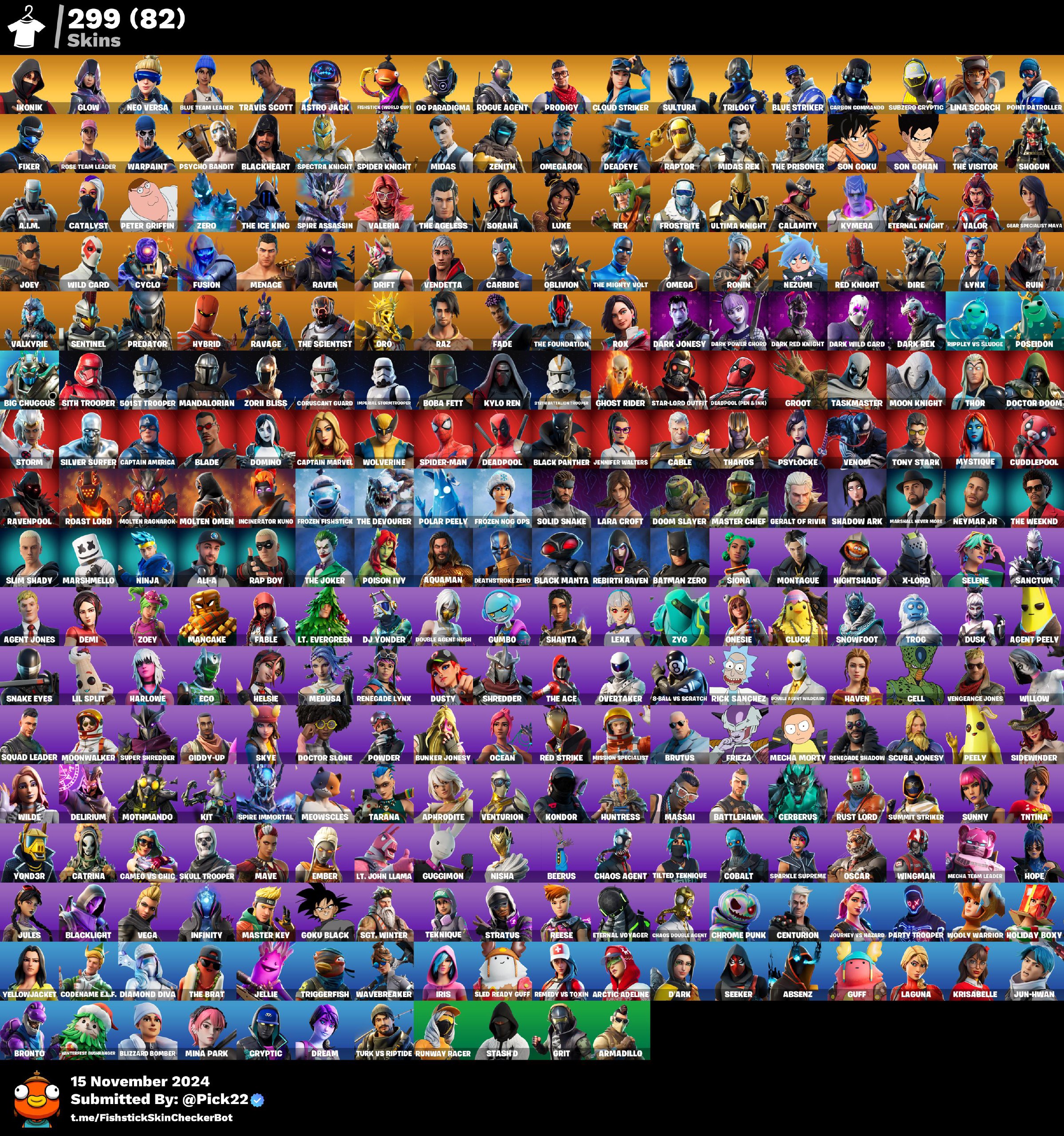 FA - [XBOX/PC] - | OG STW | IKONIK | Glow | Master Chief | Neo Versa ...