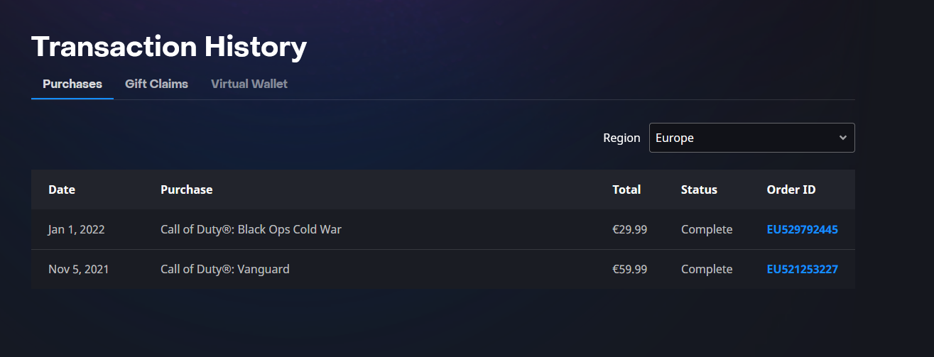 Call of Duty Black Ops Cold War / BOCW / Vanguard / see the picture ...