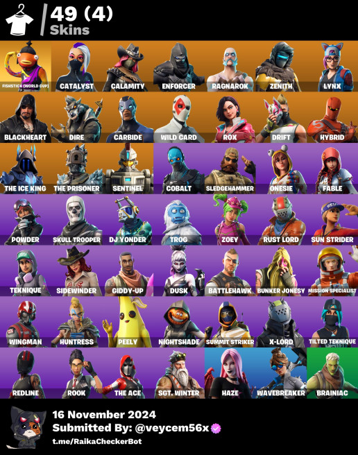 [PC] 49 skins | Take The L | Fishstick (World Cup) | Catalyst ...