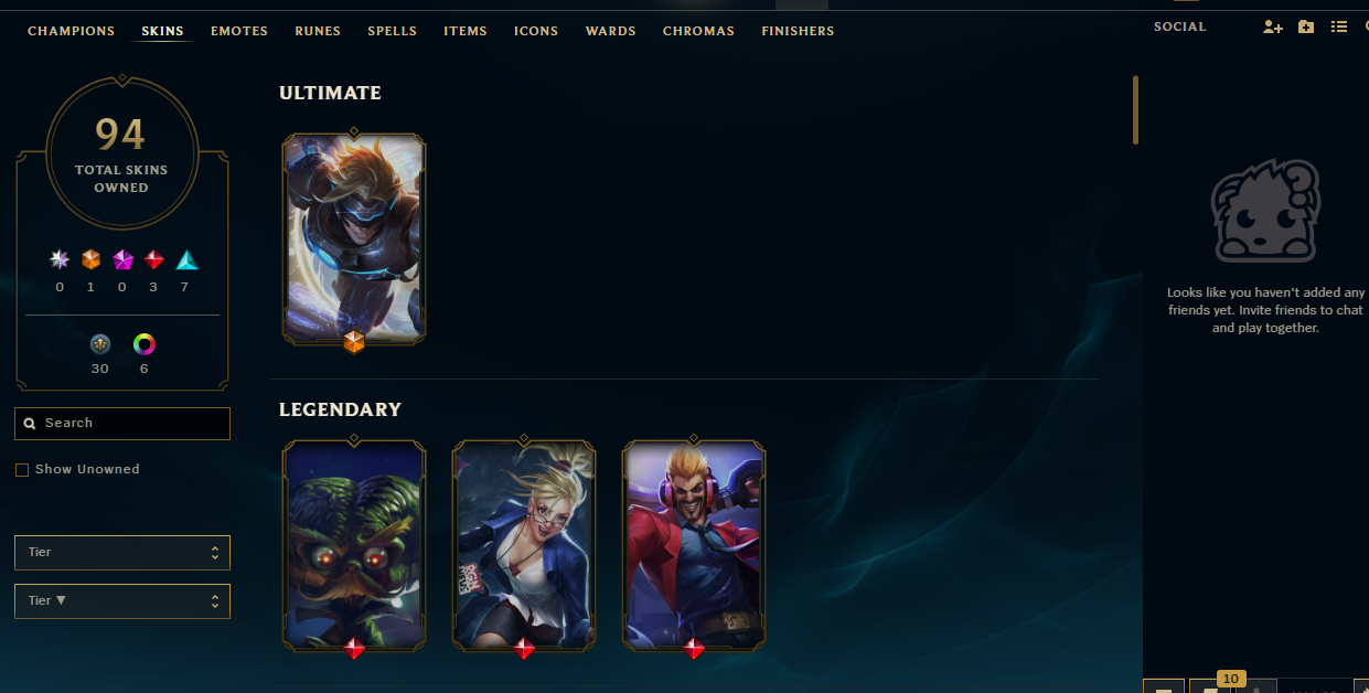 EUW | 120 CHAMPS + 94 SKINS + 4K BE| Pulsefire Ezreal + Alien Invader ...