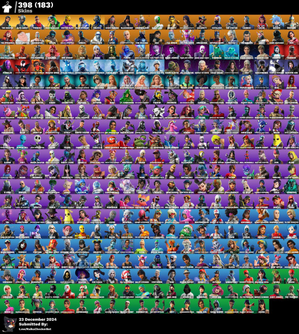 398 skins | The Reaper | Elite Agent | Merry Mint Axe | Mako | Take The ...