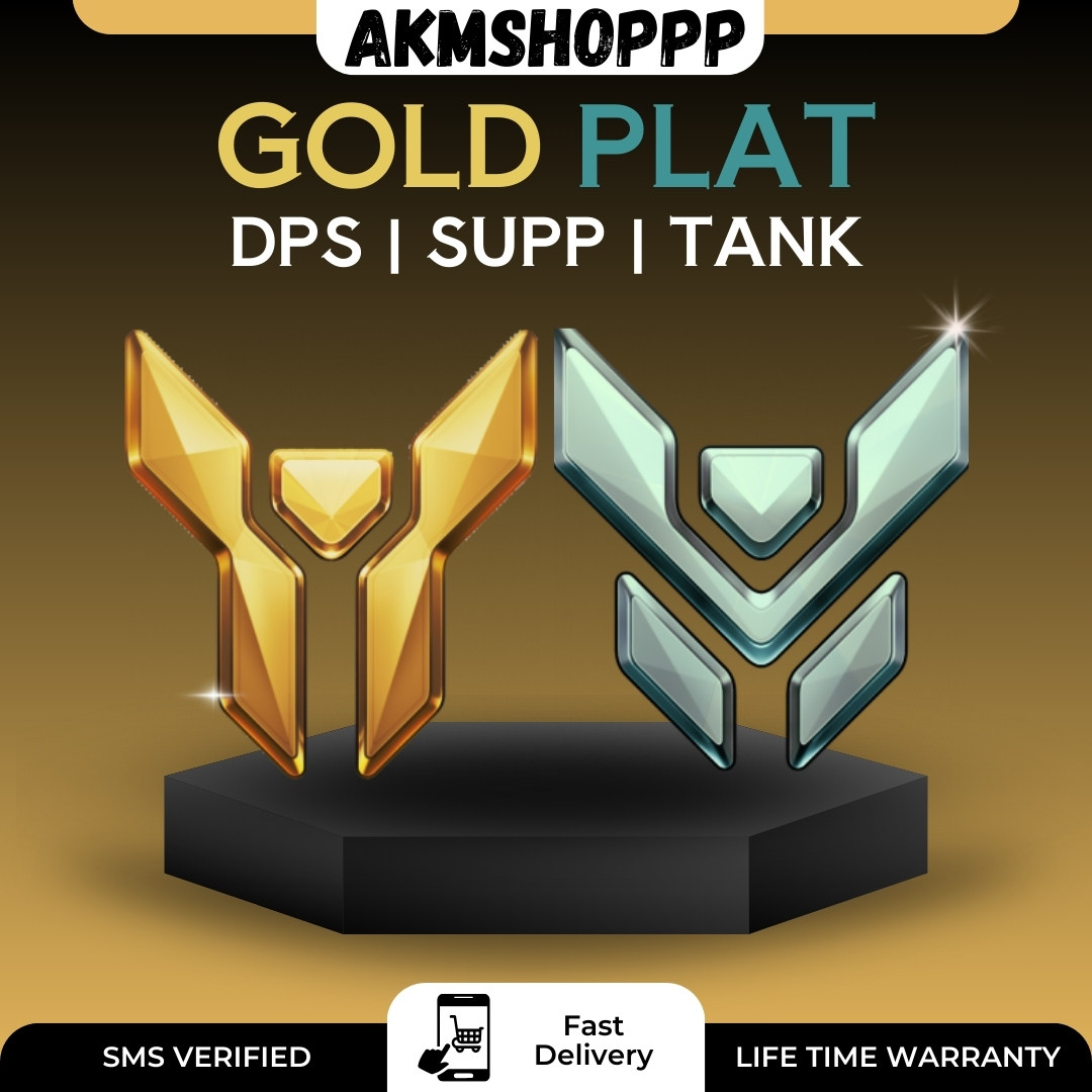 OVERWATCH GOLD⸝⸝PLAT ACCOUNT II READY FOR RANKED II 50 WINS DONE II SMS ...