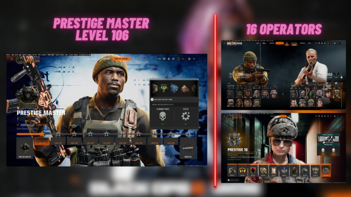 BO6 Account | Prestige Master | Nebula & Dark Matter Unlocked - iGV