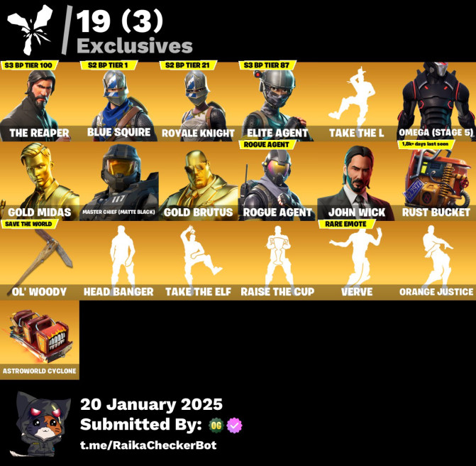 163 skins | The Reaper | Blue Squire | Royale Knight | Elite Agent ...