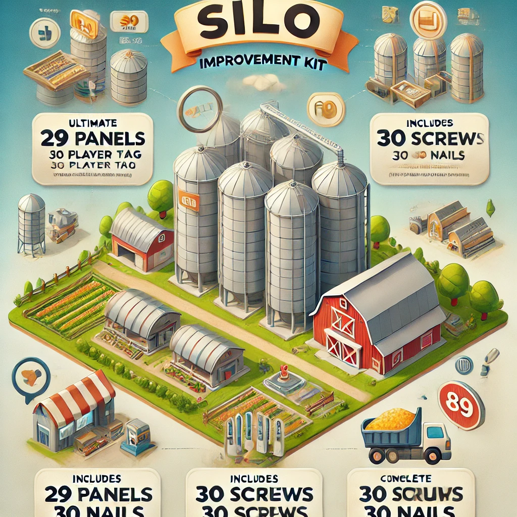 Ultimate Silo Upgrade Kit (30/30/29): Maximize Storage & Performance! - iGV