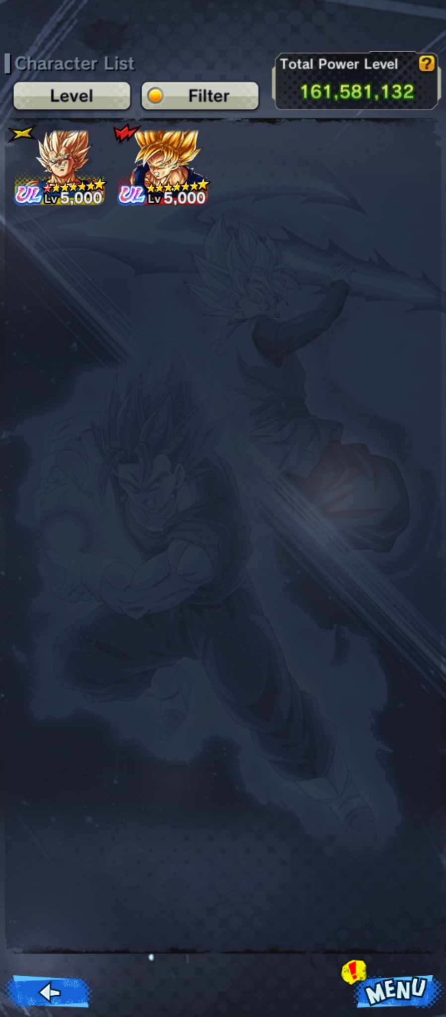 UL Majin vegeta 8s+29 LL (gohan pur+gotenks+new vegito+Goku black++Goku ...