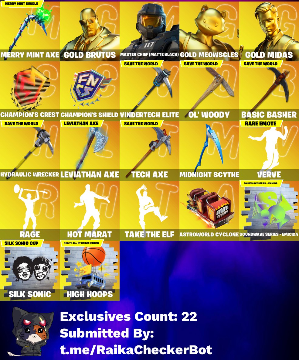 [PC/PSN] 239 SKINS | MERRY MINT AXE | LEVIATHAN AXE | GOLD BRUTUS ...