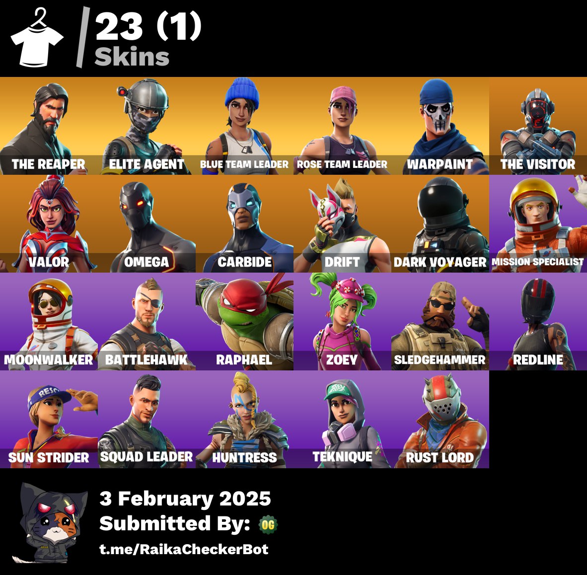 PC/XBOX 23 skins | OG STW | The Reaper | Elite Agent | Blue Team Leader | Take The L | The ...