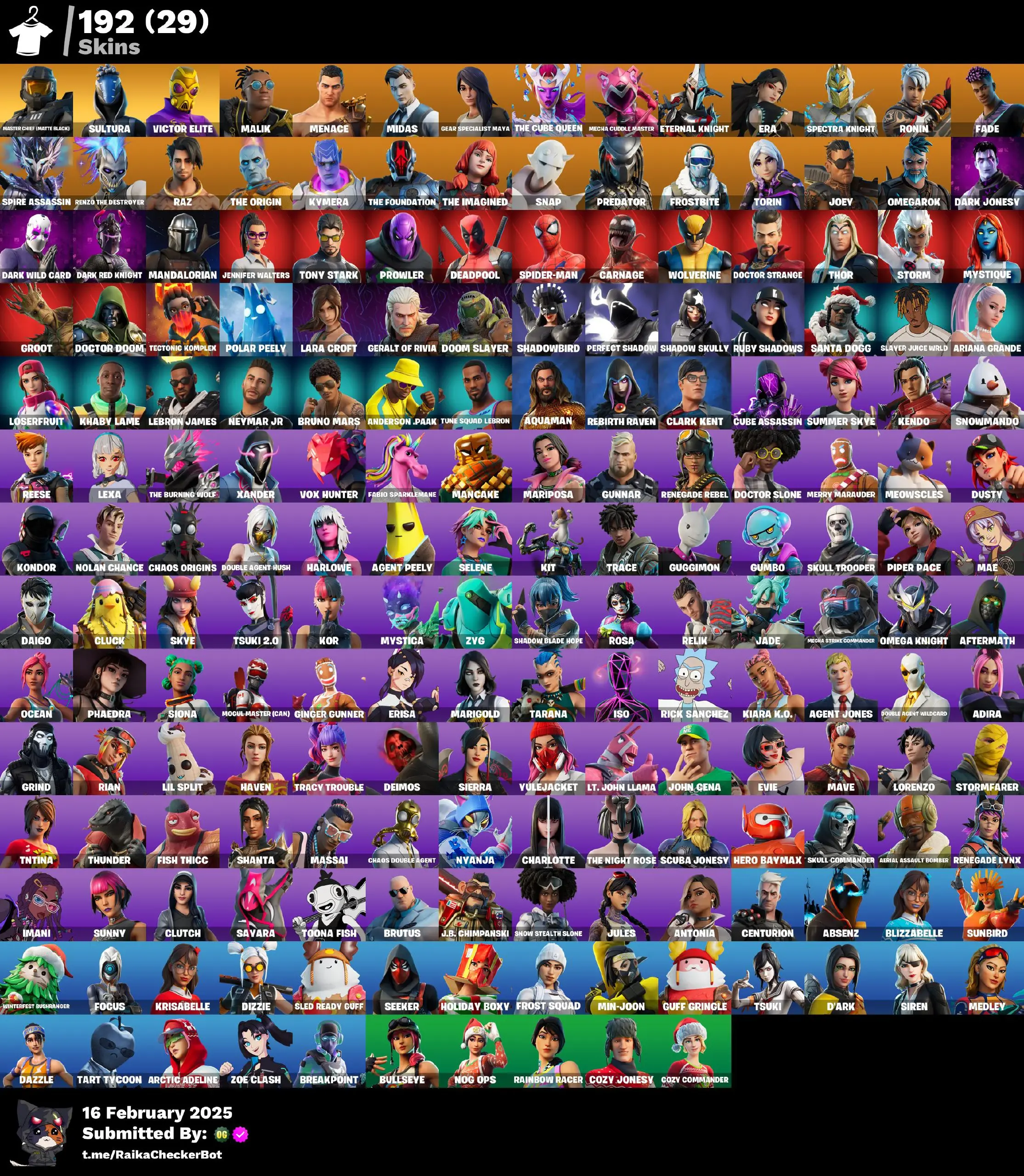 [PC] 192 skins | Master Chief (Matte Black) | Sultura | Victor Elite ...