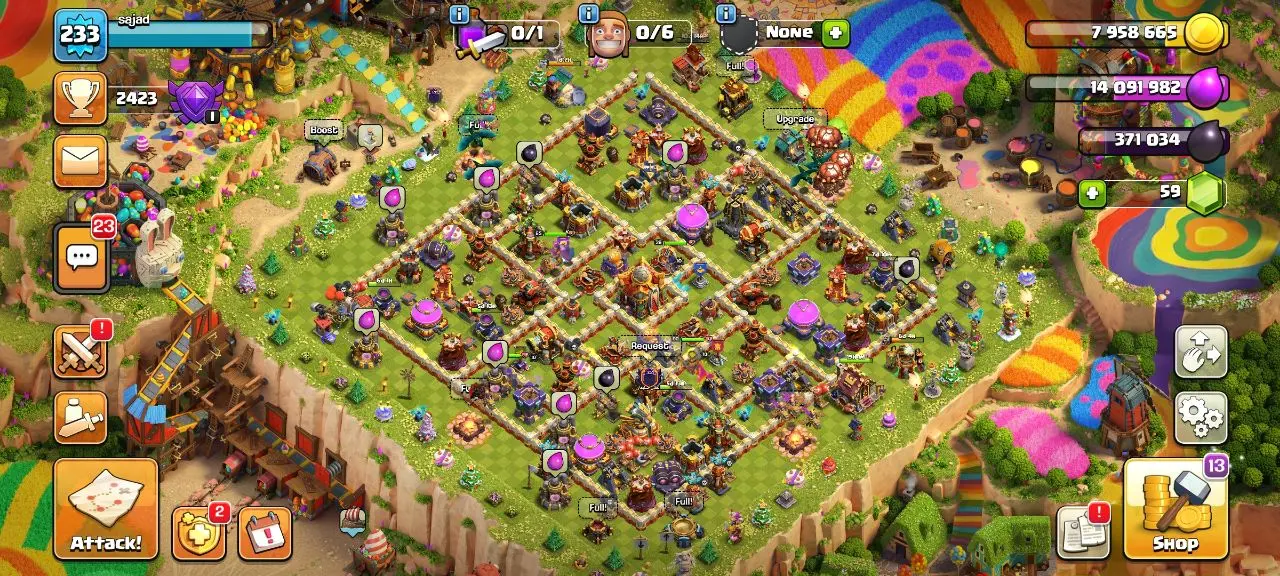 Th16 Max - Level233 - Equipment Nice - Skin Map -Star War3500 - Full -Code202 - iGV