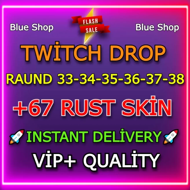Round 33-34-35-36-37-38 Twitch Drop | 67 Skin | Instant | Best Price! - iGV