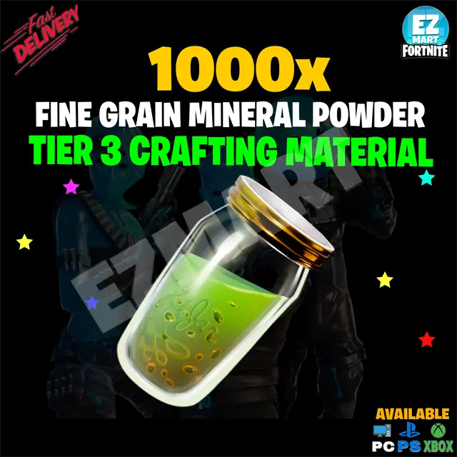 1,000x Fine Grain Mineral Powder - [PC, PS4, PS5, Xbox One and Series X ...