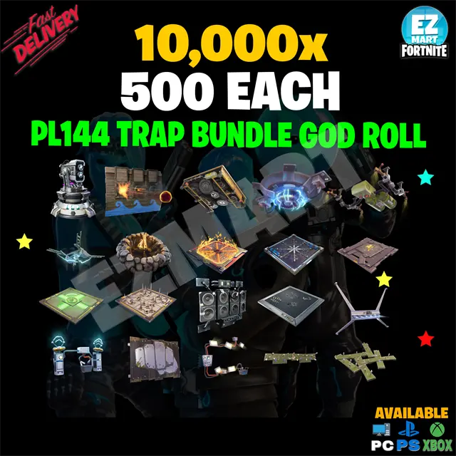 10,000x Traps PL144 - [PC, PS4, PS5, Xbox One and Series X/S] Fast ...