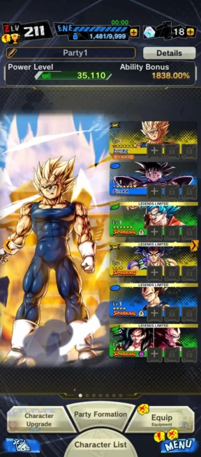 UL Turles 8s+UL Majin Vegeta 8s+ Some Legends Limited-ANDROID-IOS ...