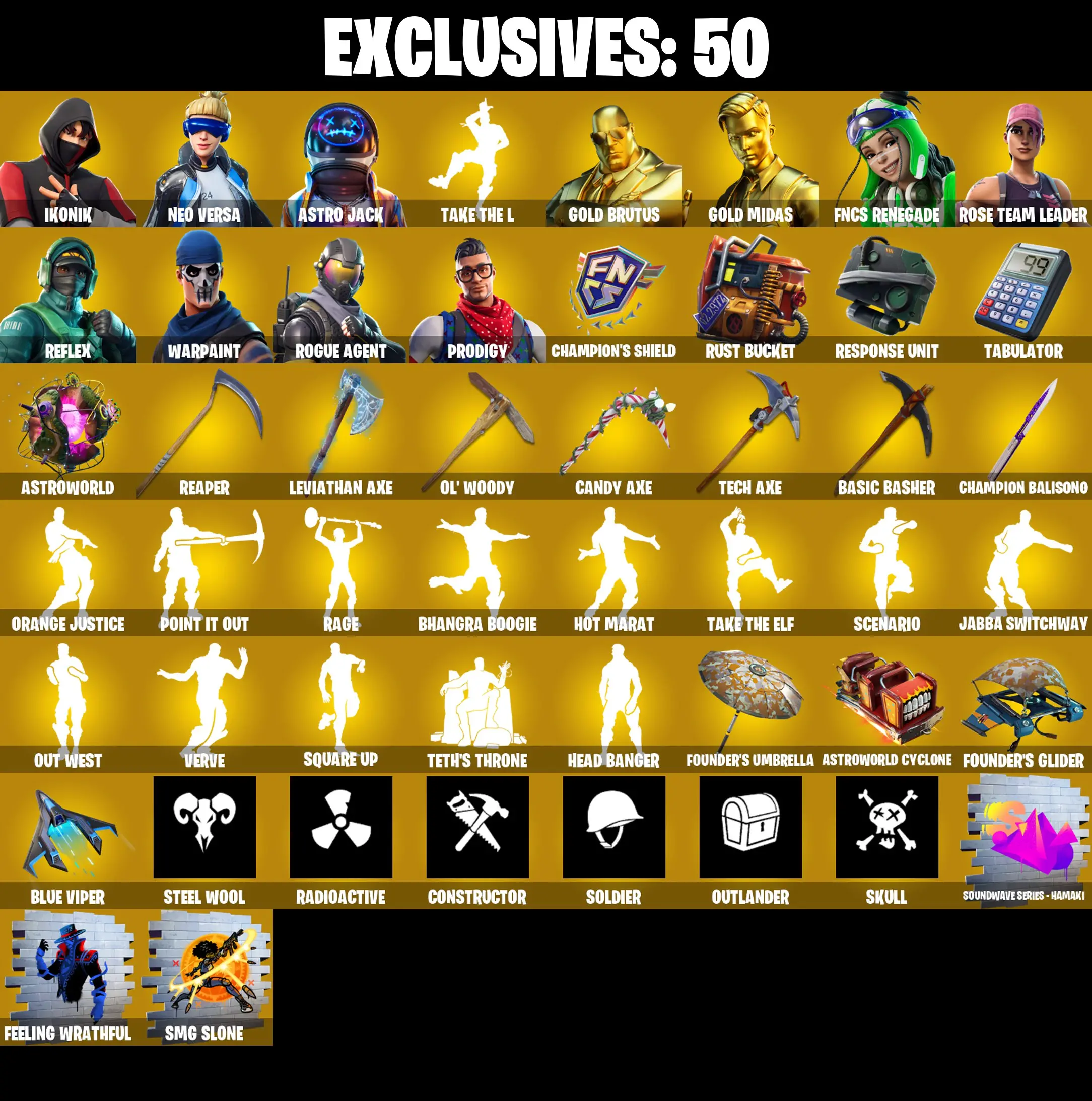Full-Access | 361 skins | OG STW | IKONIK | Astro Jack | Leviathan Axe ...