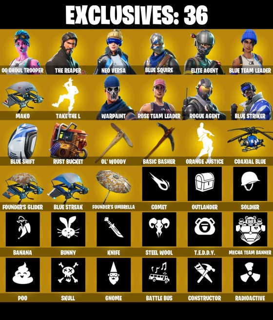Full-Access | 80 skins | OG STW | Og Ghoul Trooper | The Reaper | Neo ...
