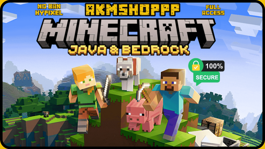 Minecraft – Java & Bedrock | Fresh Account (0 Hours) | Full Access | No Ban Hypixel | Instant ...