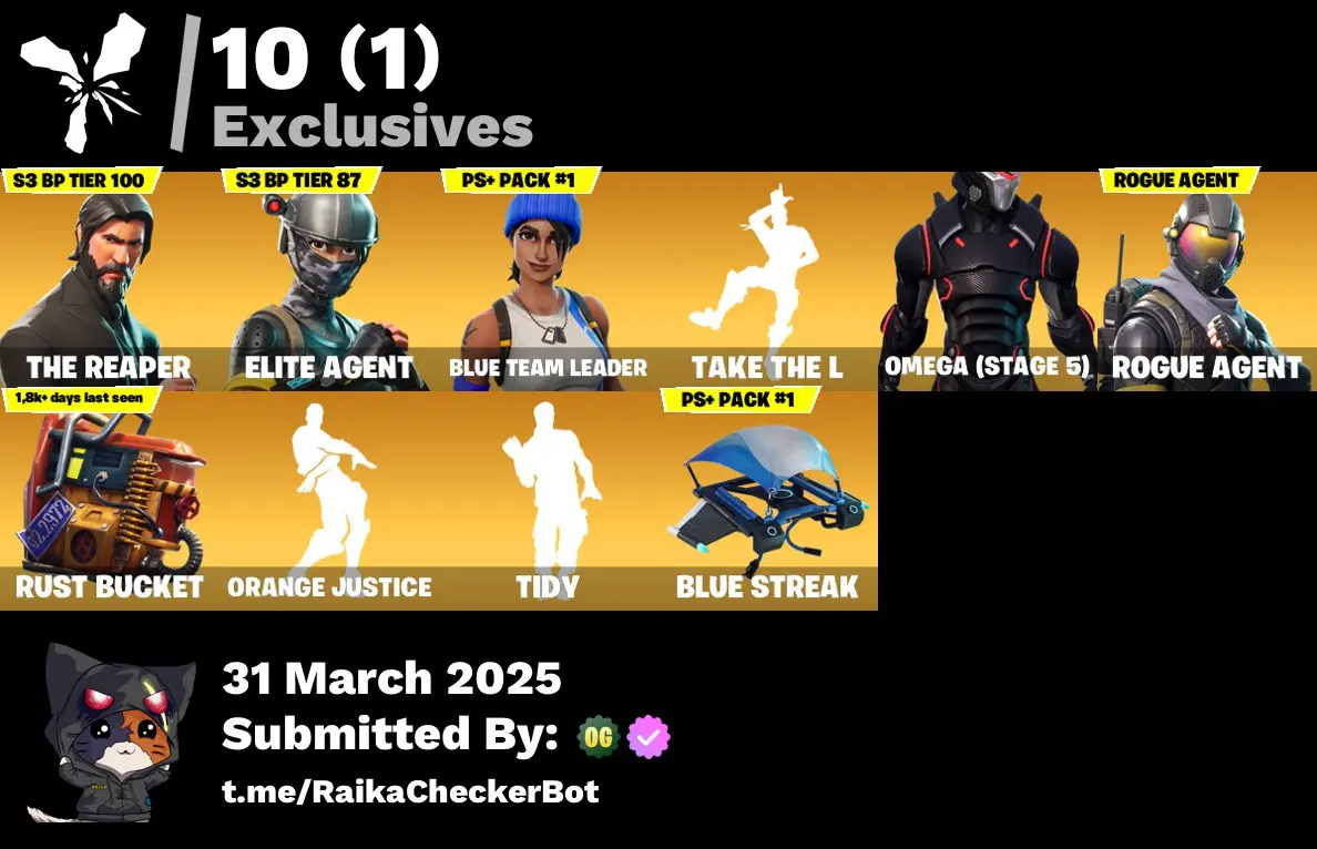 [PC] 66 skins | The Reaper | Elite Agent | Blue Team Leader | Take The ...