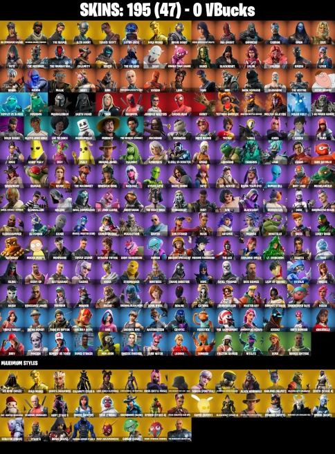 [PC] 0 VB) 195 SKINS / OG RENEGADE RAIDER / OG AERIAL ASSAULT TROOPER ...