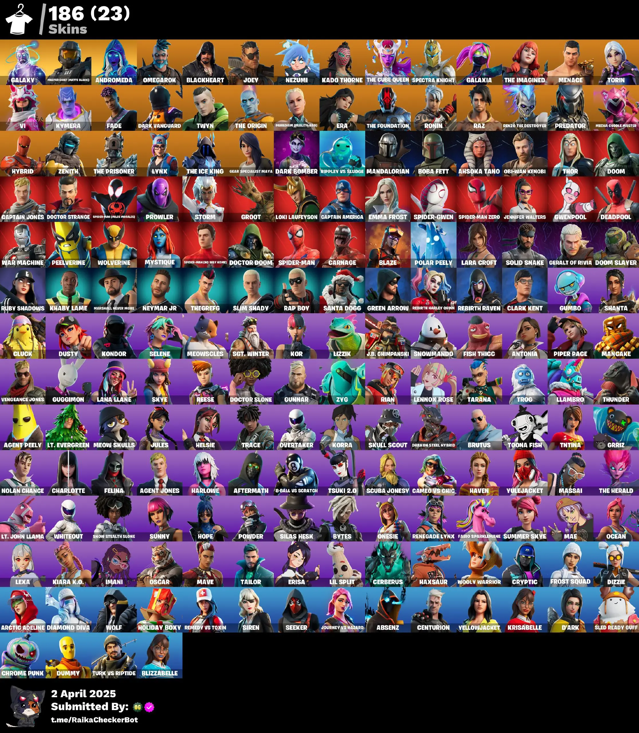 [PC/NINTENDO] 186 Skins | Galaxy | Leviathan Axe | Master Chief (Matte ...