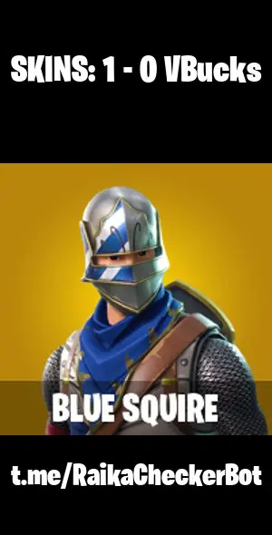 [PC/PSN/XBOX] 1 skins | Blue Squire | Squire Shield | Clawz Retro ...