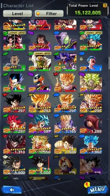 D305-IOS+Android-UL Majin Vegeta Red Star+UL Turles Red star+SS3 Goku ...