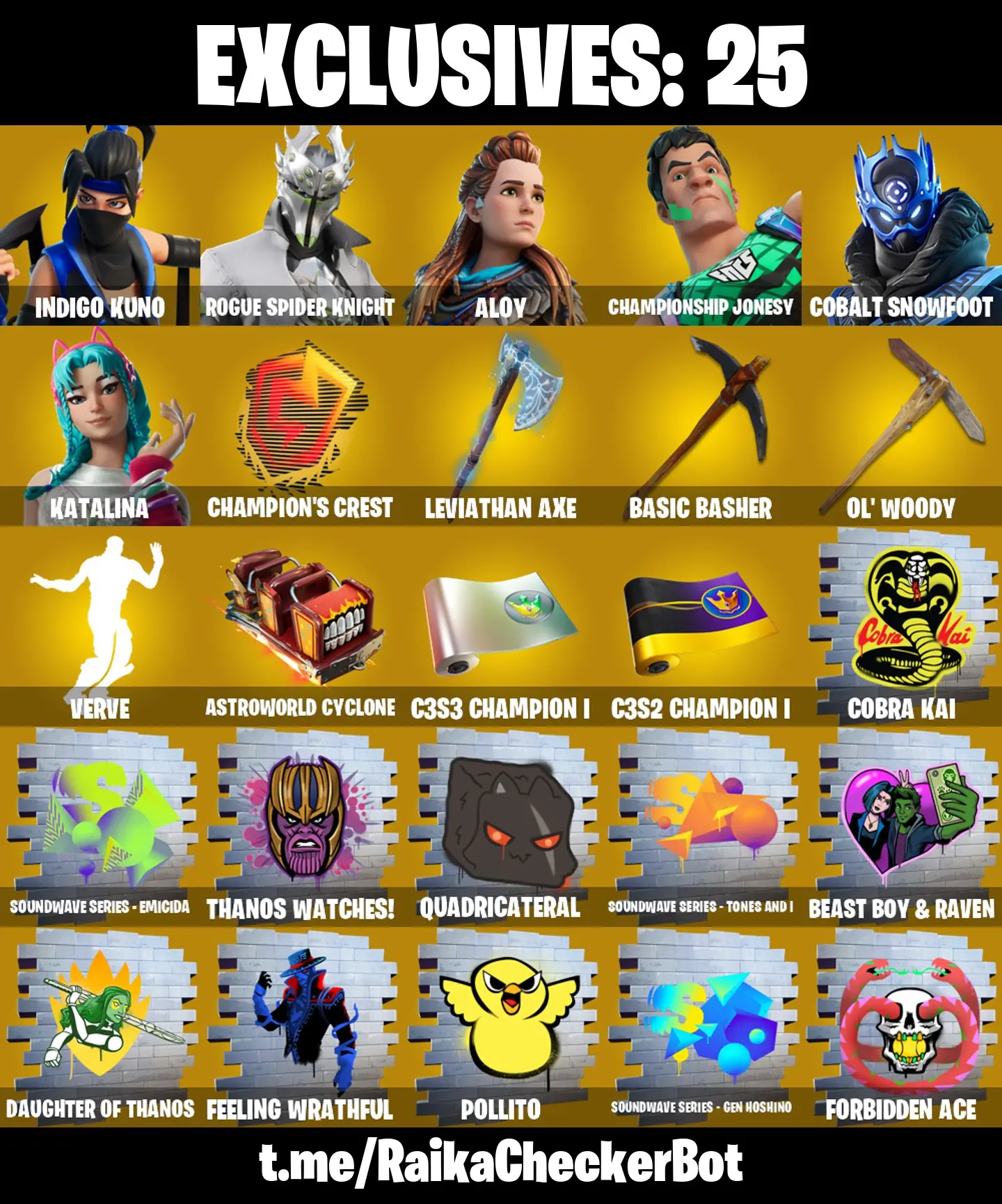 BUY OG FORTNITE ACCOUNT SAFE STACKED RARE SKINS FULL ACCESS - iGV