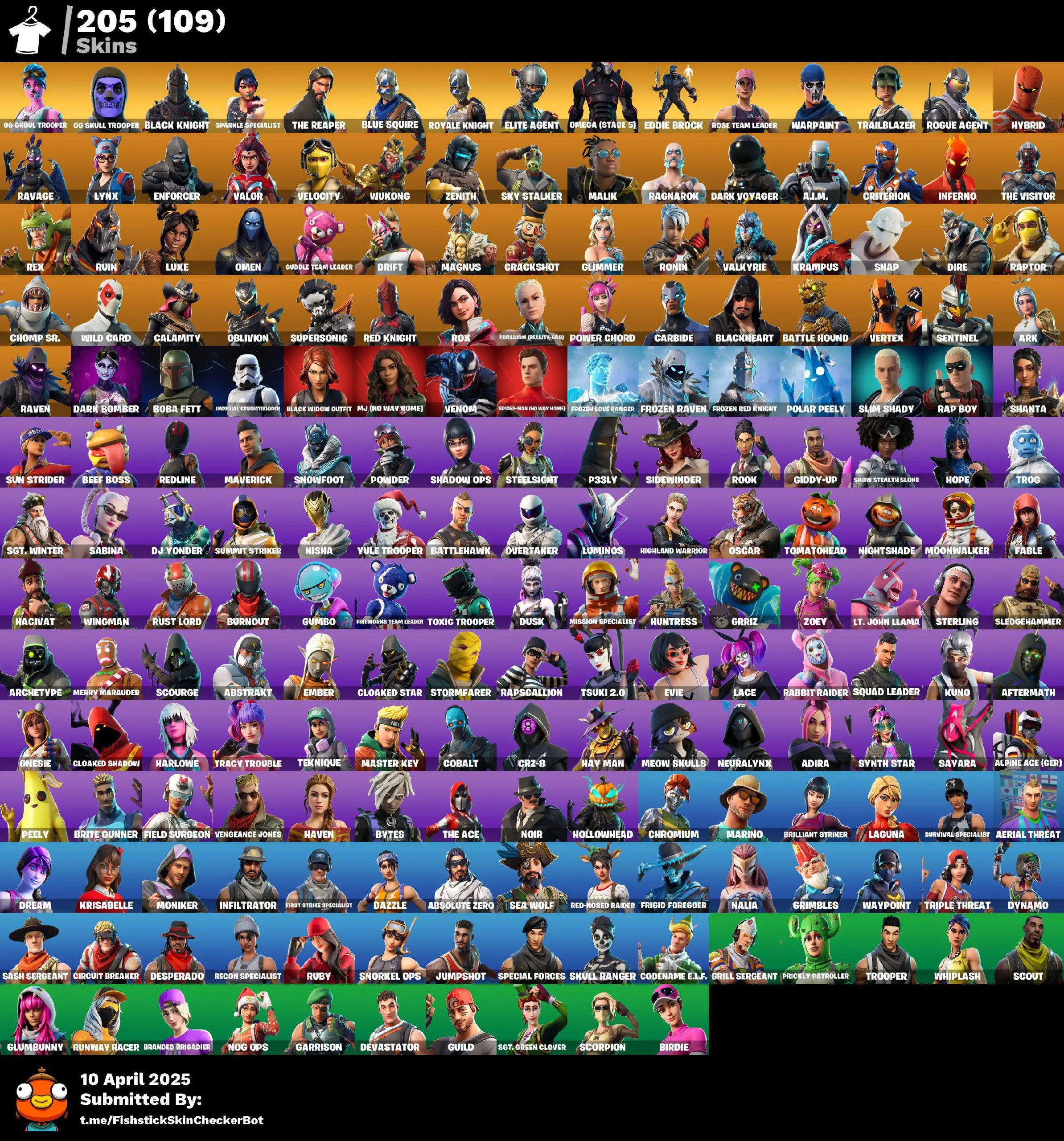 Fortnite og skins Saison 1 - iGV