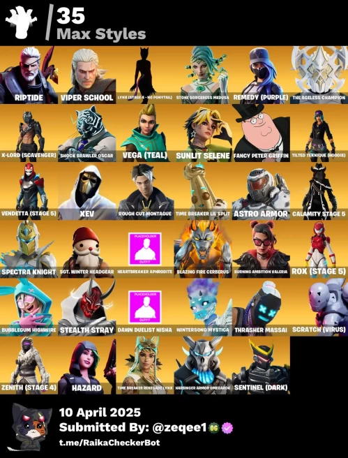 [PC/PSN] 118 skins | OG STW | Prodigy | Carbon Commando | Trilogy ...