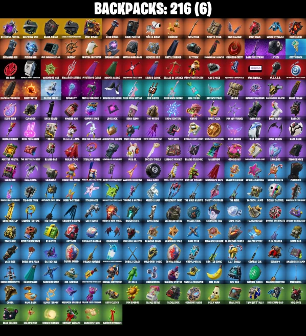 (PC/XBOX) 450 VB) 184 SKINS / OG SKULL TROOPER / BLACK KNIGHT / SPARKLE ...