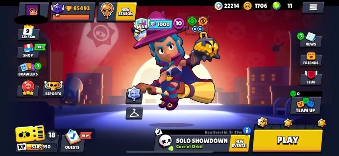 WOW-PIN R35-85493 TROPHIES-6 LEGACY R35 BRAWLERS-85 MAX RANKS-24 ...