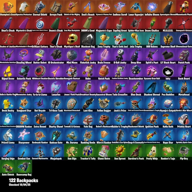 [PC/PSN/XBOX] 90 Skins | Champion's Crest | Shooting Starstaff | Verve ...