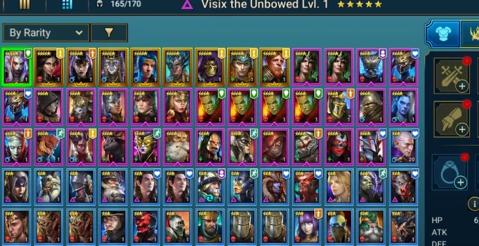 Gnut + Wight Queen Ankora + Ninja + Alice + Sun Wukong + 23000 Energy ...