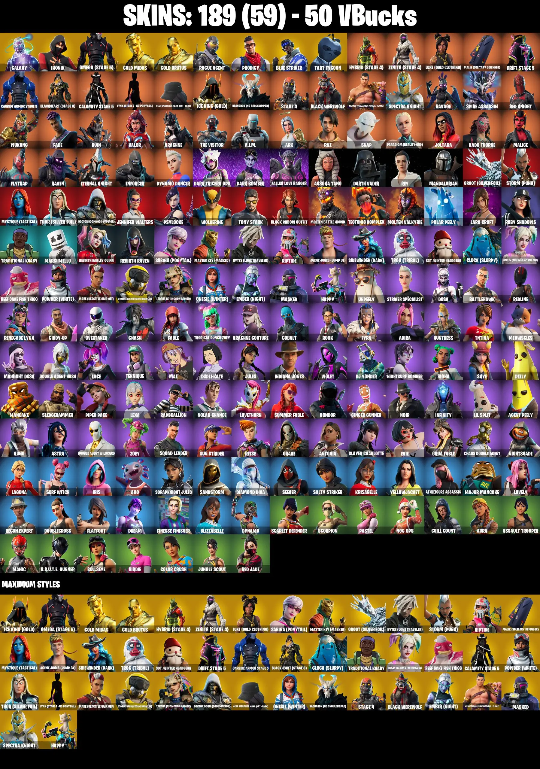 [PC] FA 189 skins Galaxy | IKONIK | Omega (stage 5) | Gold Midas | Gold ...