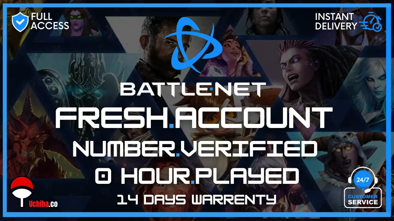 FRESH ACCOUNT BATTLE.NET | Number Verified | 0 Hours Played | Ready to ...