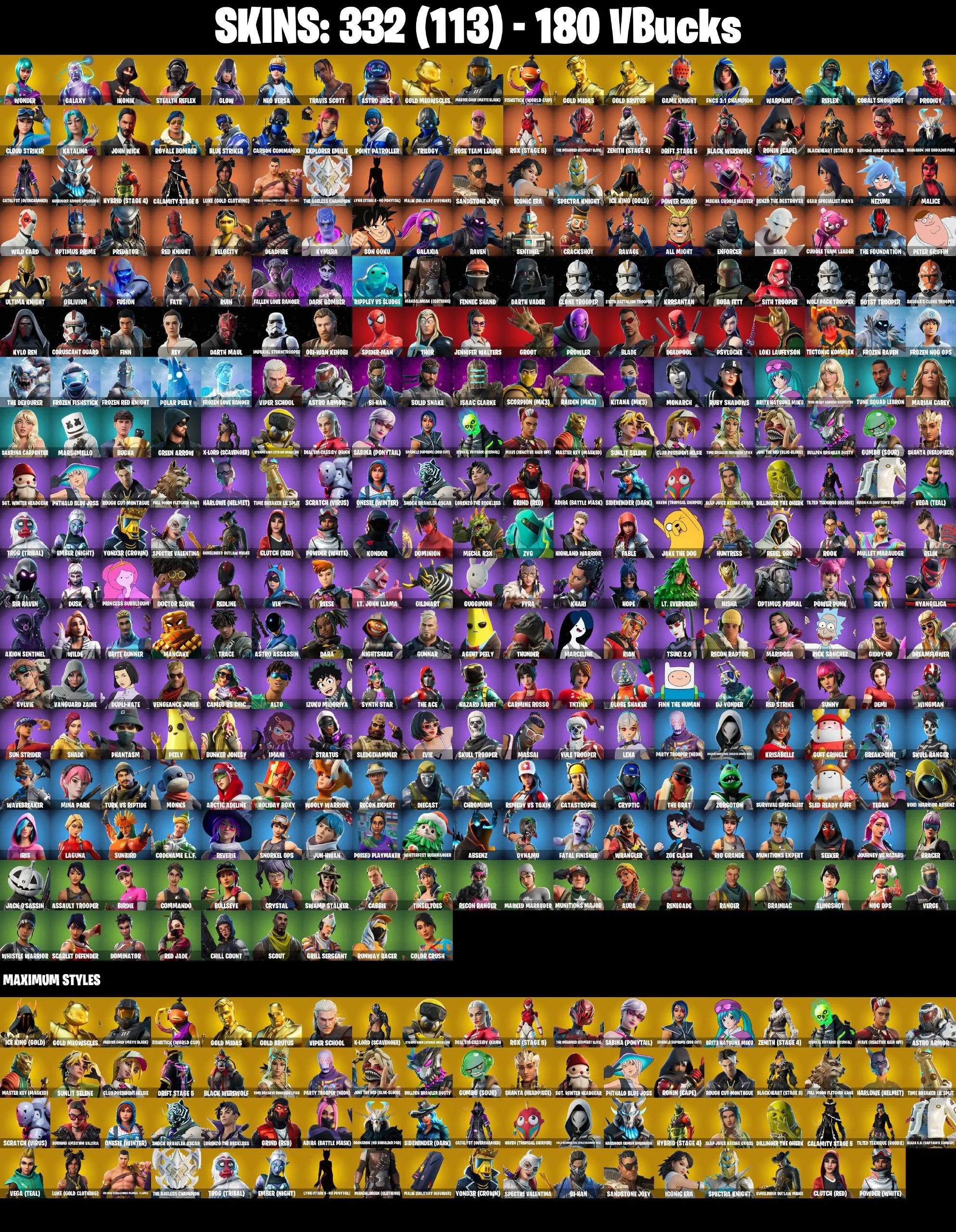 [PC] FA 332 skins WONDER / GALAXY / IKONIK / TRAVIS SCOTT / Stealth ...