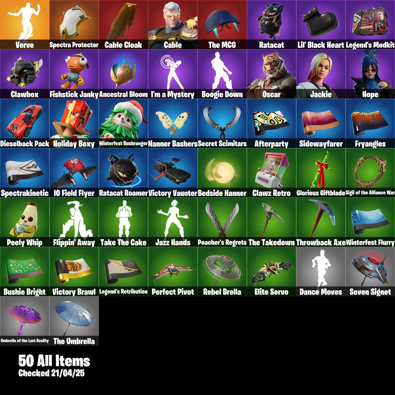 [PC] 6 Skins | Verve | Holiday Boxy | Oscar | Jackie | Hope ...