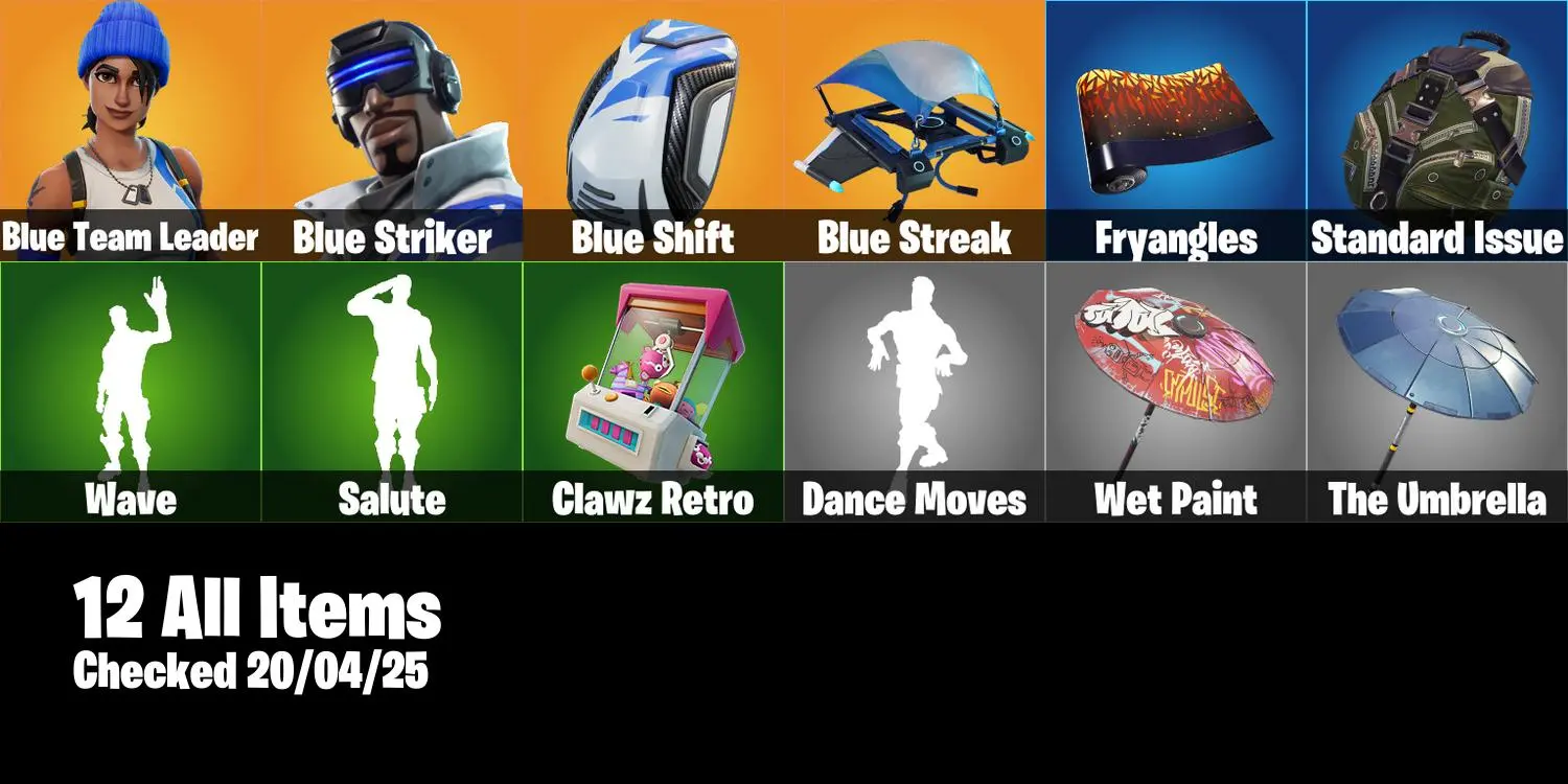 [PC/PSN/XBOX] 2 Skins | Blue Team Leader | Blue Striker | Blue Shift ...