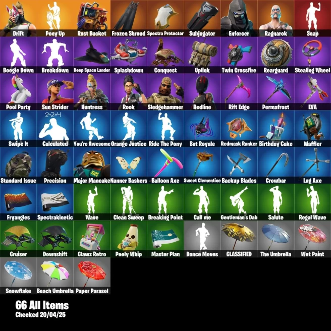 [PC/PSN/XBOX] 9 Skins | Drift | Rust Bucket | Pony Up | Sun Strider ...