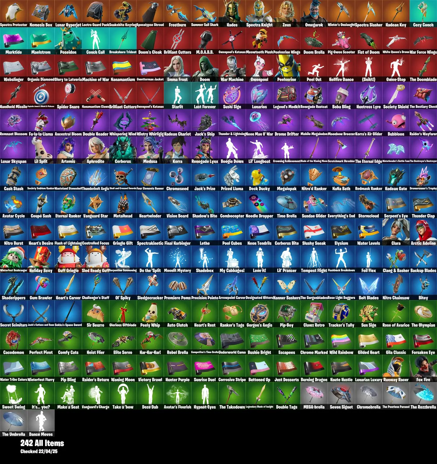 [PC/PSN/XBOX] 25 Skins | Clara | Hades | Runway Racer | Lil Split ...