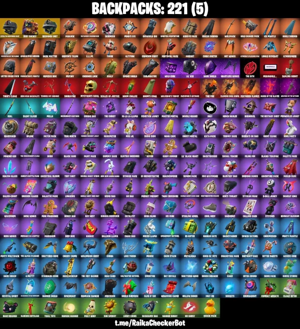 [PC/PSN/XBOX] 219 SKINS /THE REAPER /LEVIATHAN AXE /STEALTH REFLEX ...