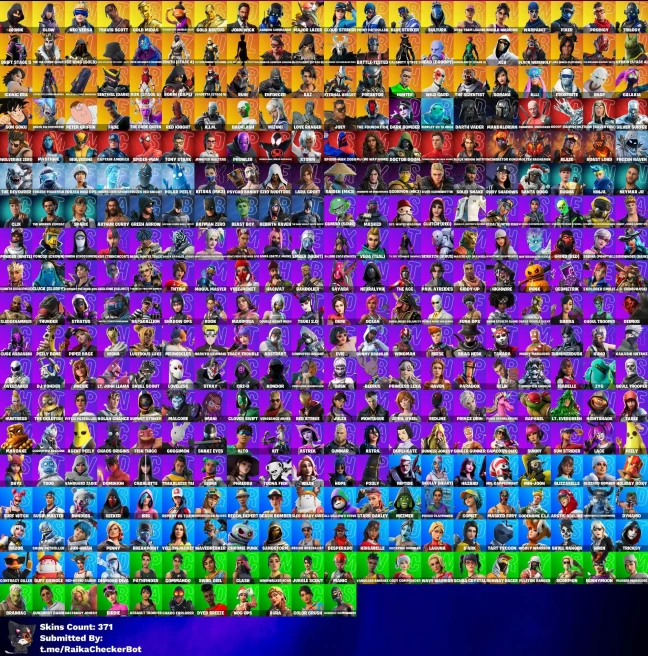 371 SKINS | OG STW | IKONIK | TRAVIS SCOTT | GLOW | NEO VERSA | GOLD MIDAS | FISHSTICK (WORLD ...